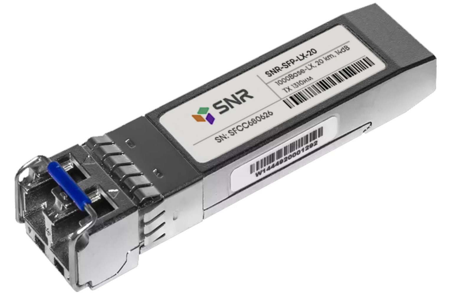 SNR-SFP-LX-20 модуль SFP оптический до 20км 14dB 1310нм: купить, цена